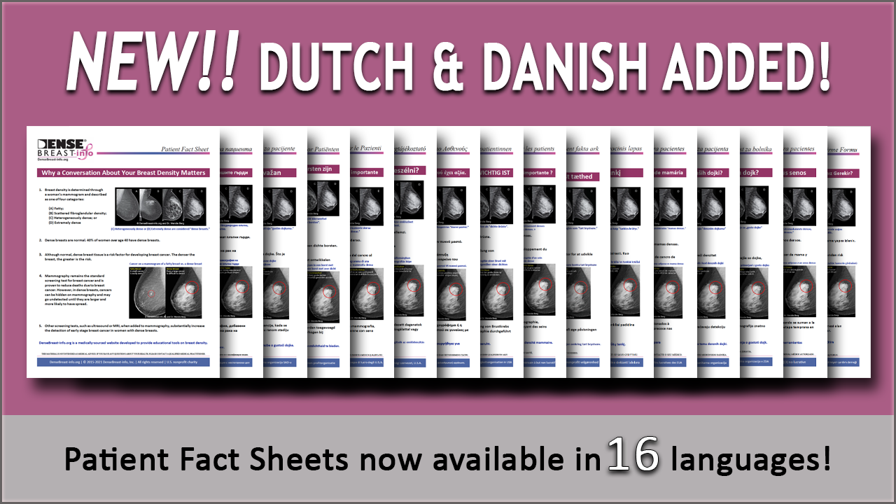 2 New Languages for Patient Fact Sheets and More Legislative Resources ...
