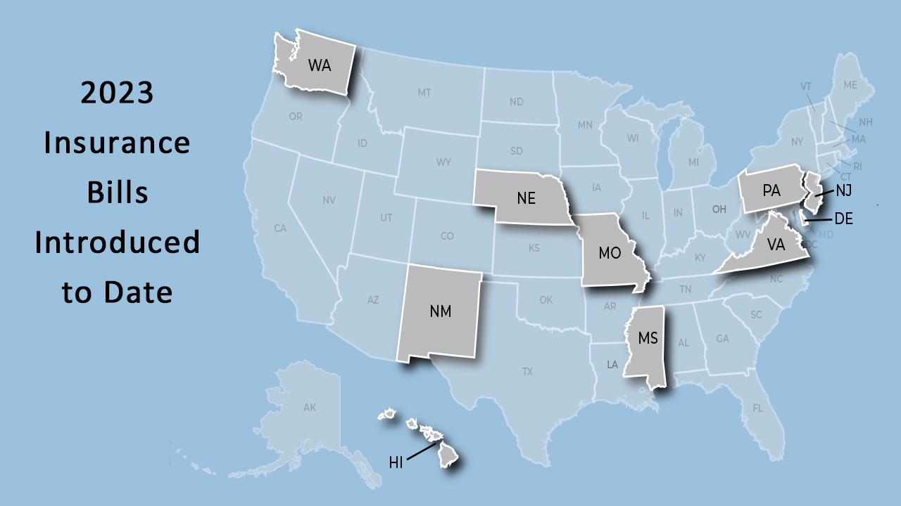 State Insurance Bill Introductions | DenseBreast-info, Inc.