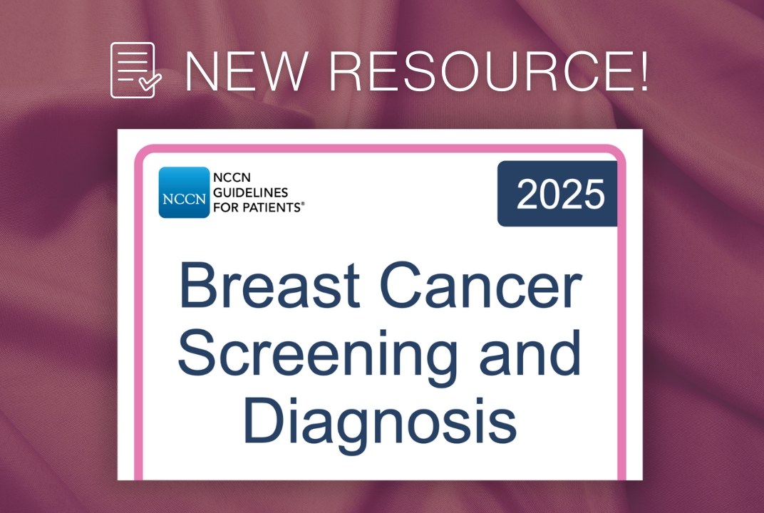 NCCN Foundation Patient Resources; Newly Published Pre-screening Survey ...